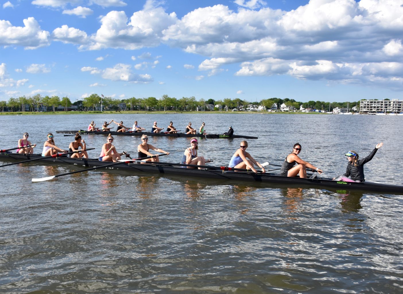 2016 Olympian Grace Luczak rows with CBC athletes - CBC Rowing