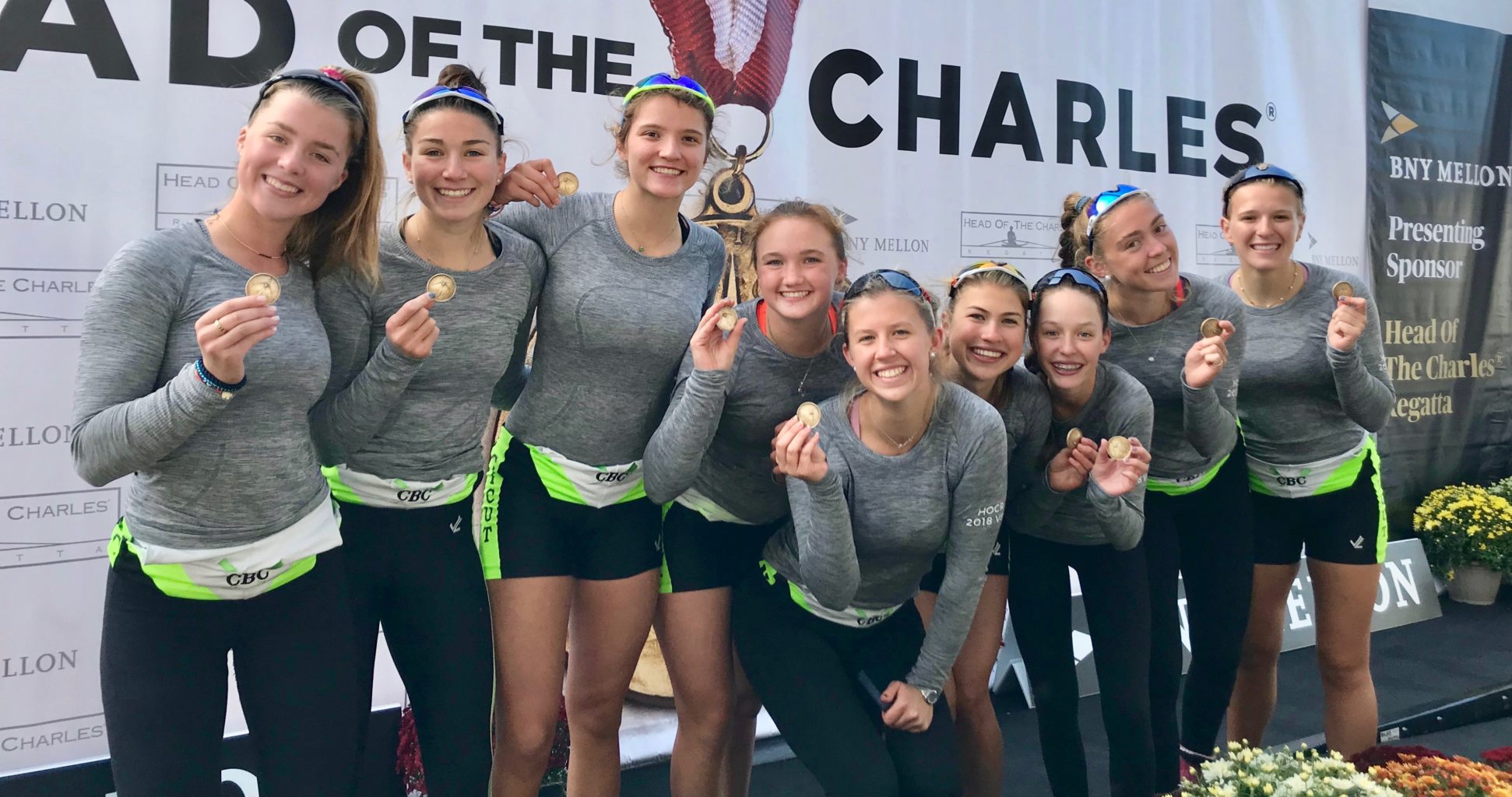 CBC 8+ earns Bronze medal at Head of the Charles! - CBC Rowing